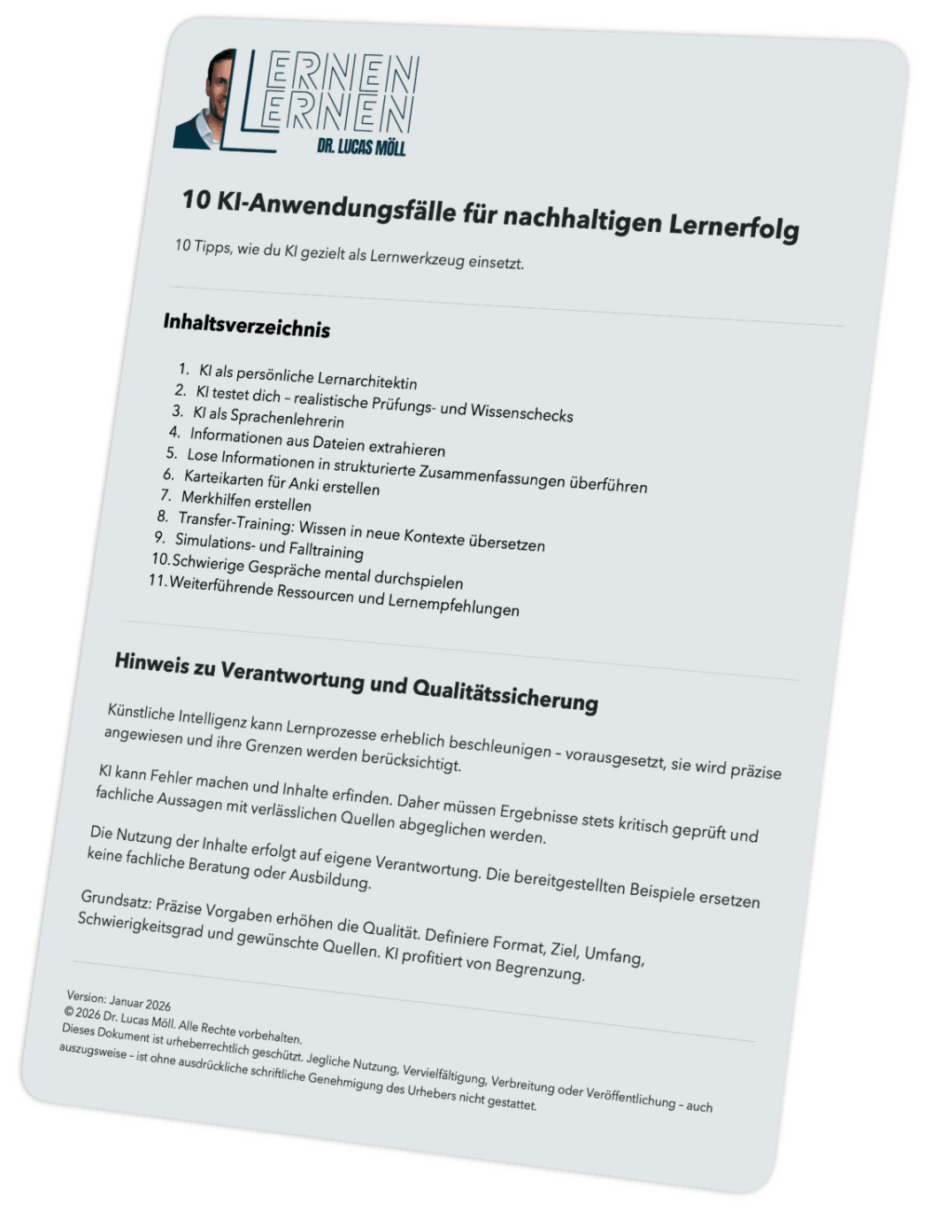 Anki Einstellungen optimieren | Dr. Lucas Möll